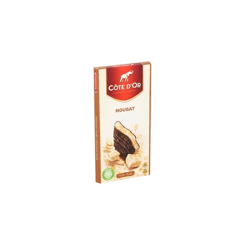 Chocolat belge Côte d'or - Barres Côte d'Or nougatti 9 x 30gr